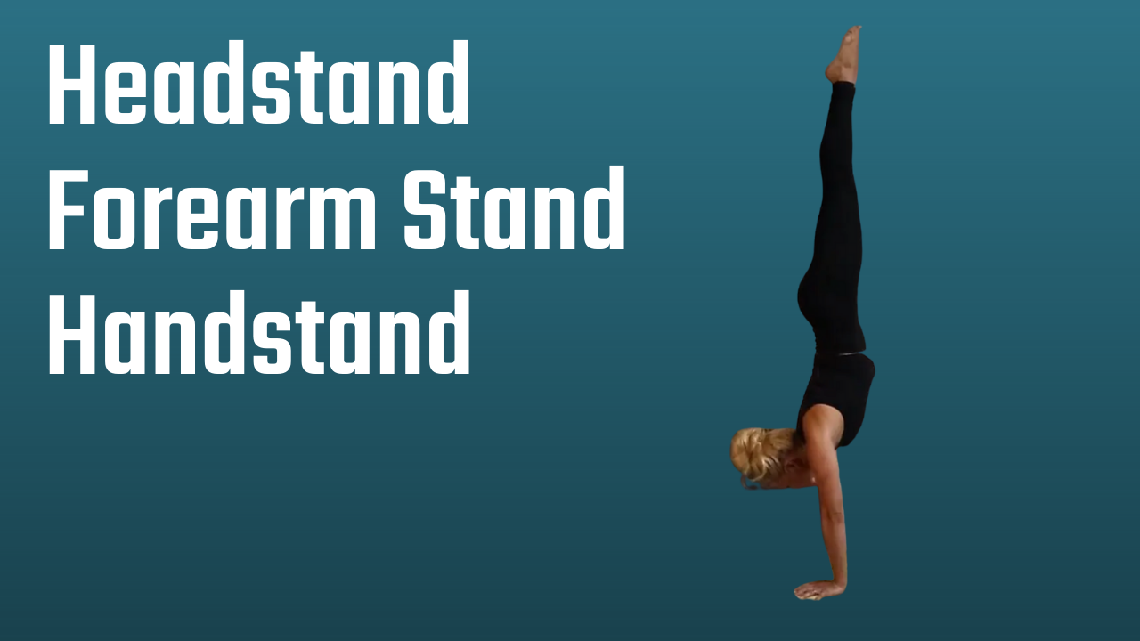Combo: Headstand, Forearm, Handstand - Virtual HYA